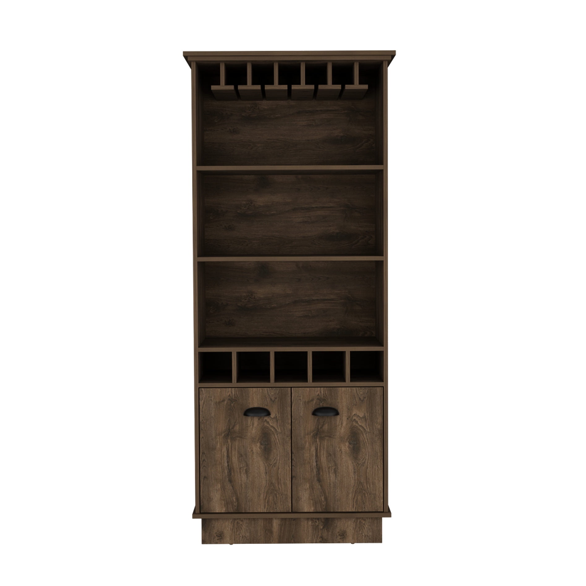 Bar Cabinet | Versatile Shelving for Bar Essentials in Living Room ...