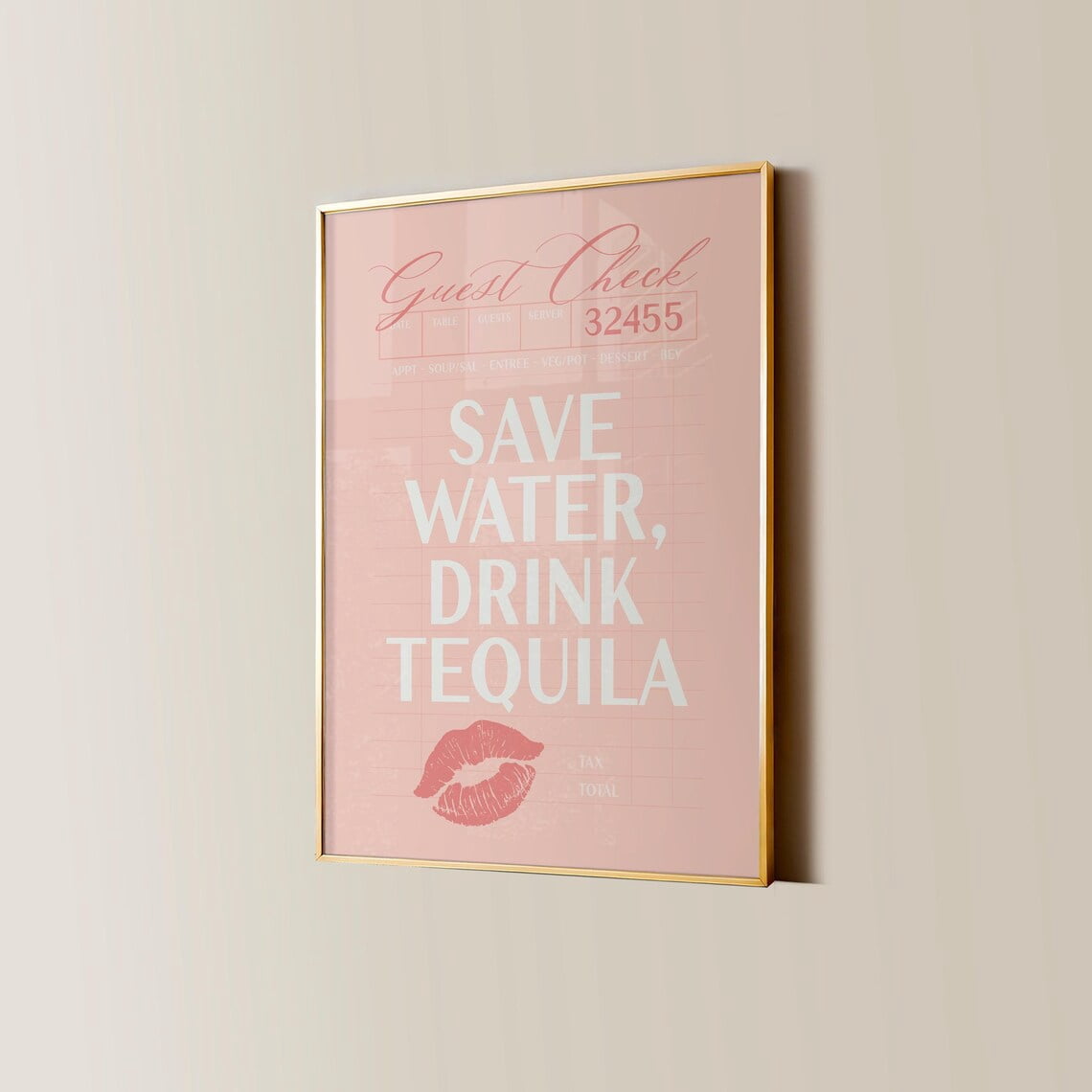 Bar Cart Print, Tequila Poster, Retro Bar Cart Decor, Trendy Kitchen ...