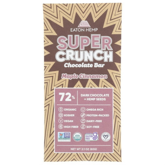 EATON HEMP BAR CHOC MPLE CINNMON SC 2.1 OZ - Pack of 12 - Walmart.com