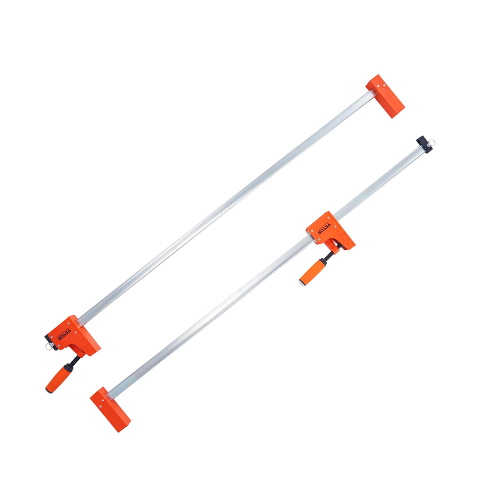 Bar Clamps for Woodworking, 50" Parallel Clamp Set, Plastic and Carbon Steel, Wood clamps for ...