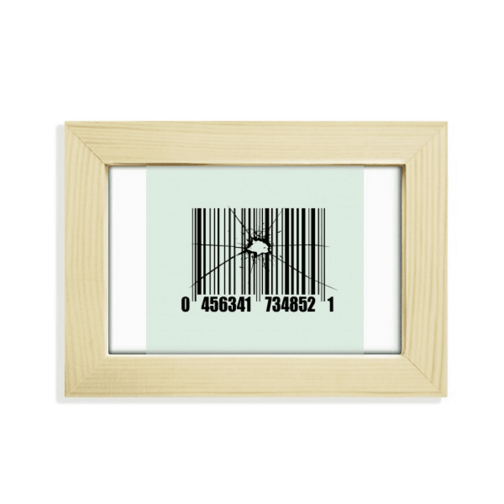 Bar Code Effect Fracture Art Deco Fashion Desktop Decorate Photo Frame ...