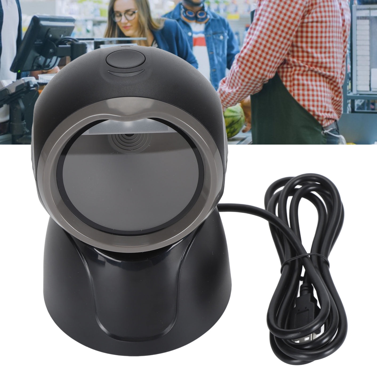 Bar Code Reader, Sensitive Professional Plug And Play High Accuracy QR ...