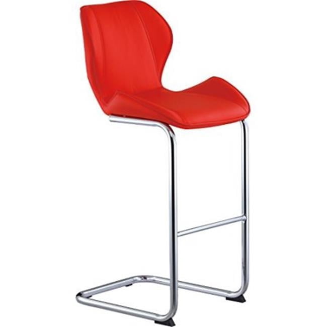 Bar & Counter Stool, Red - Walmart.com