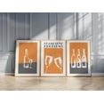 Bar Cwall Art Cocktail And Champagne Prints Modern Minimal Bar Decor ...