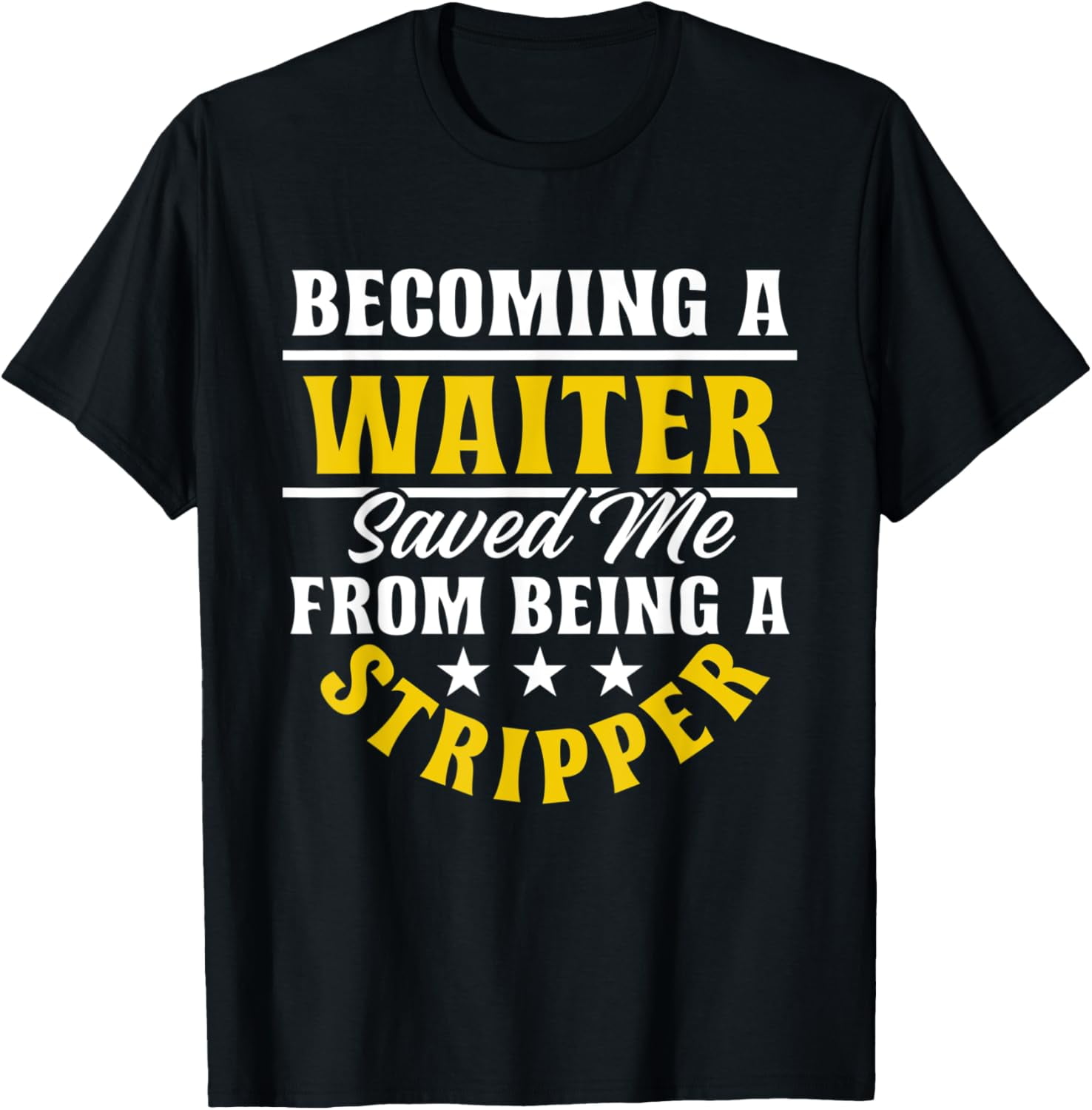 Bar Diner Restaurant Server Tip Waitress Waiter T-Shirt - Walmart.com