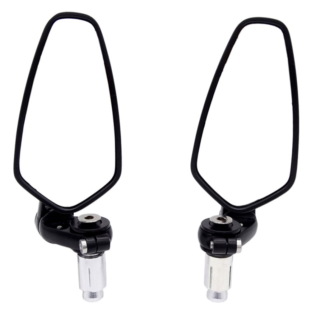 Bar End Motorcycle Mirror Universal Fit, 7_8 Inch Diameter Handlebars ...