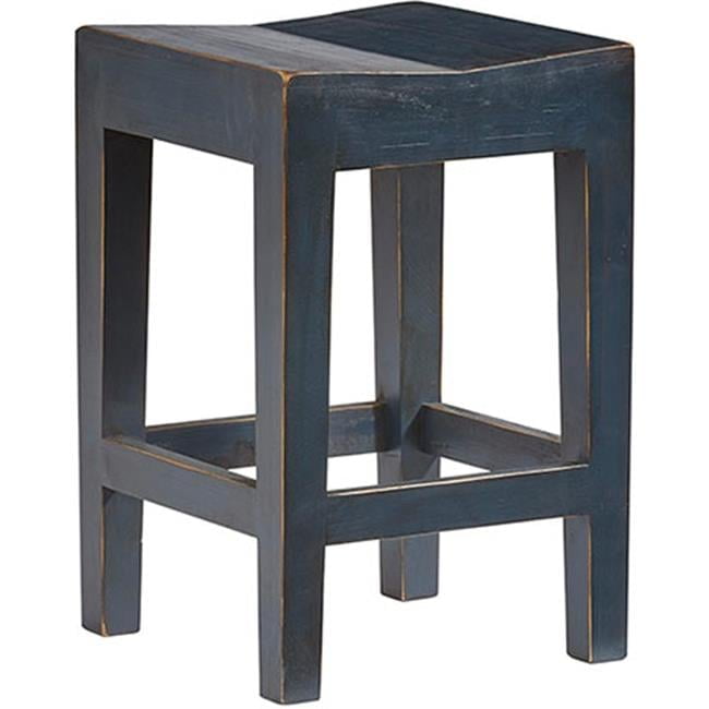 Bar & Game Room Counter Stool, Navy Blue - Walmart.com
