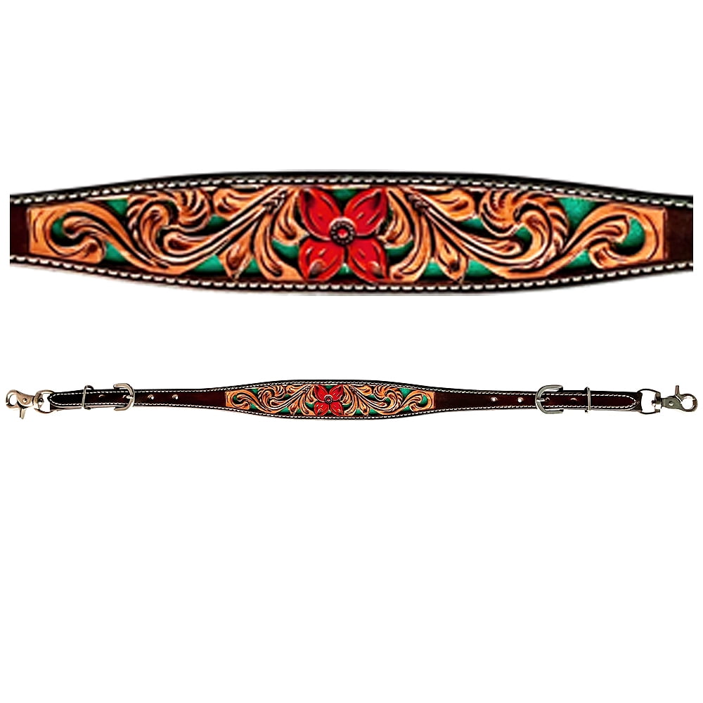 Bar H Equine American Leather Horse Saddle Tack Wither Strap - Walmart.com