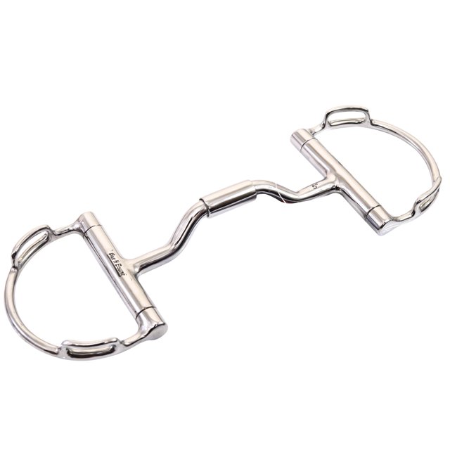 Bar H Equine D Ring Racking Snaffle Bit Stainless Steel - Walmart ...