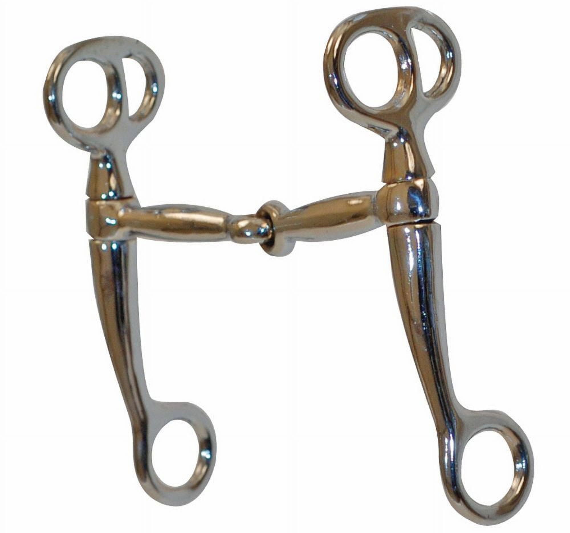 Bar H Equine Western Horse Tom Thumb Stainless Steel Snaffle Bit ...