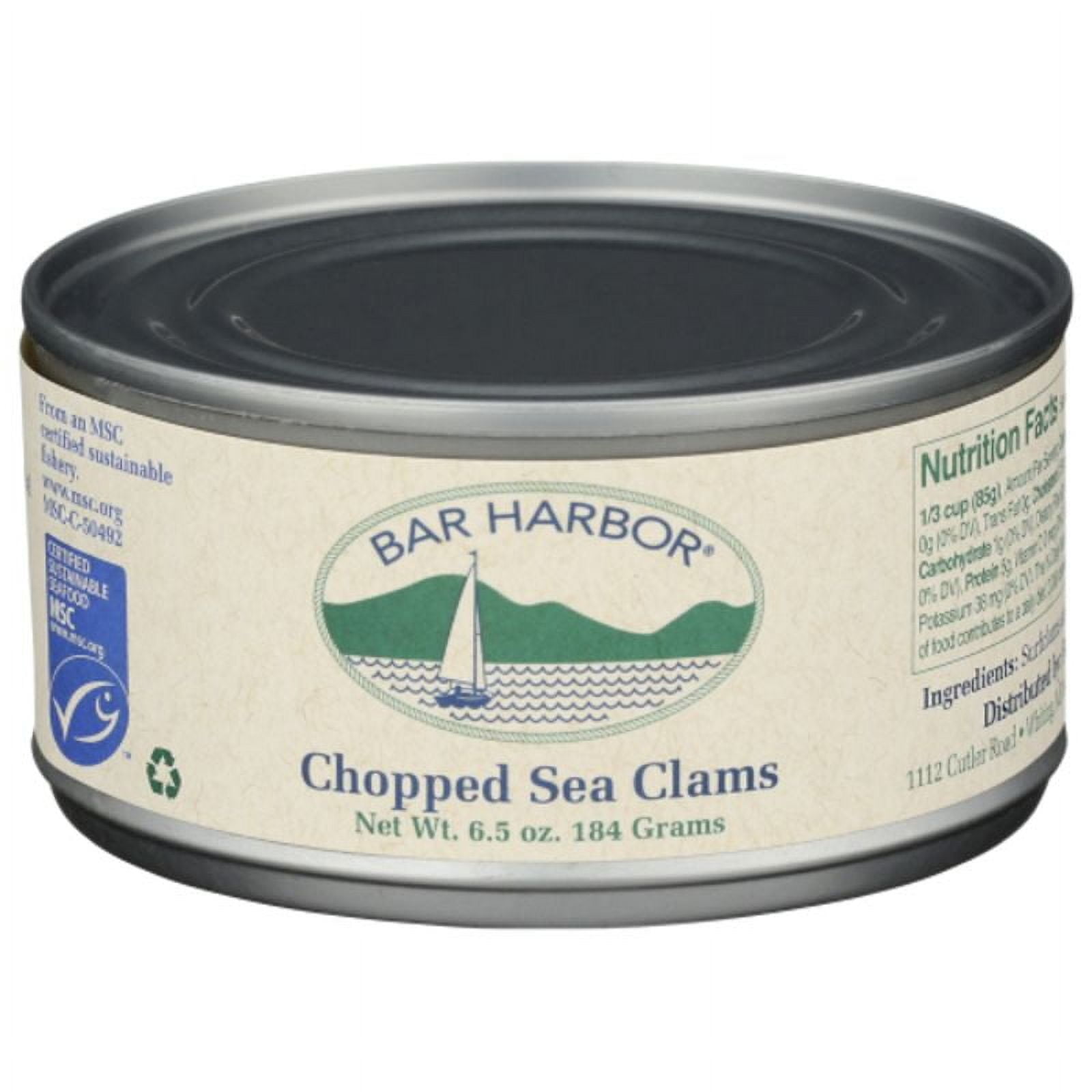 Bar Harbor Chopped Clams 6.5 oz Pack of 2 - Walmart.com