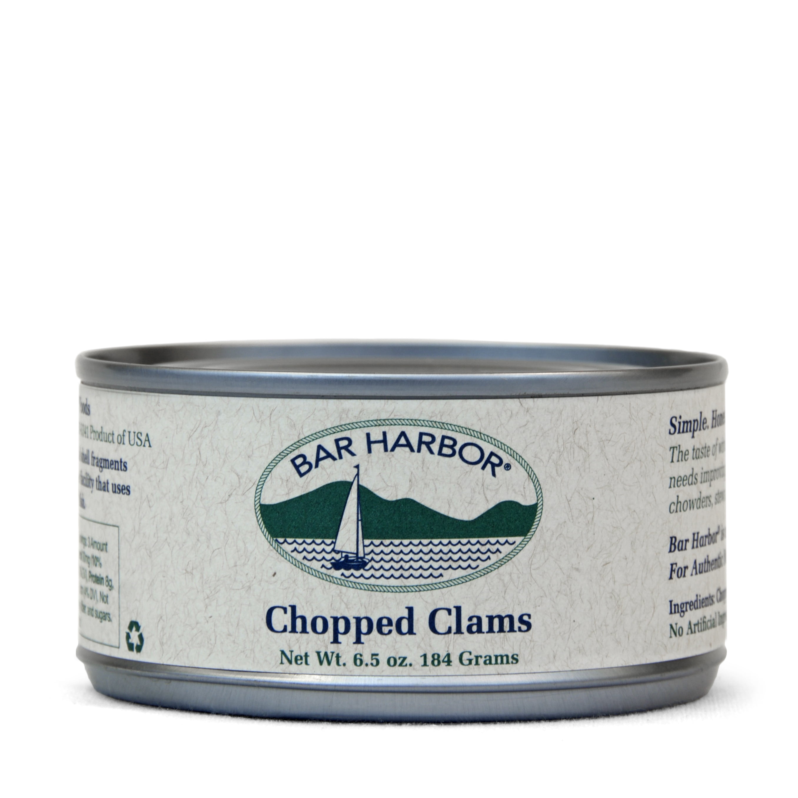 Bar Harbor Chopped Clams, 6.5 oz - Walmart.com
