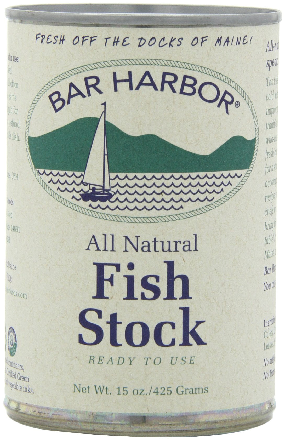 Bar Harbor Fish Stock, 15 oz. (Pack of 6) - Walmart.com