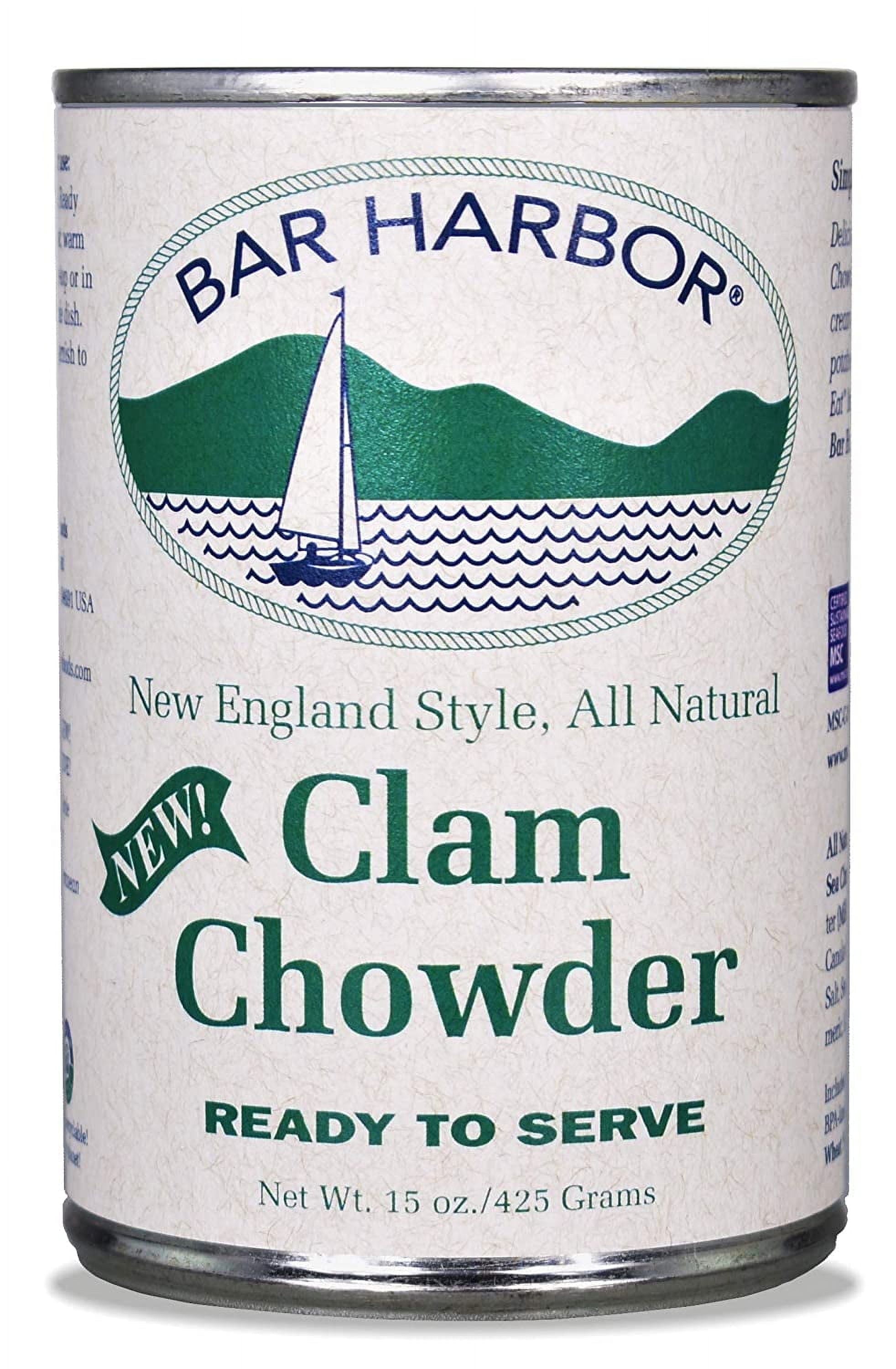 Bar Harbor, New England Clam Chowder, 15 oz Pack of 2 - Walmart.com
