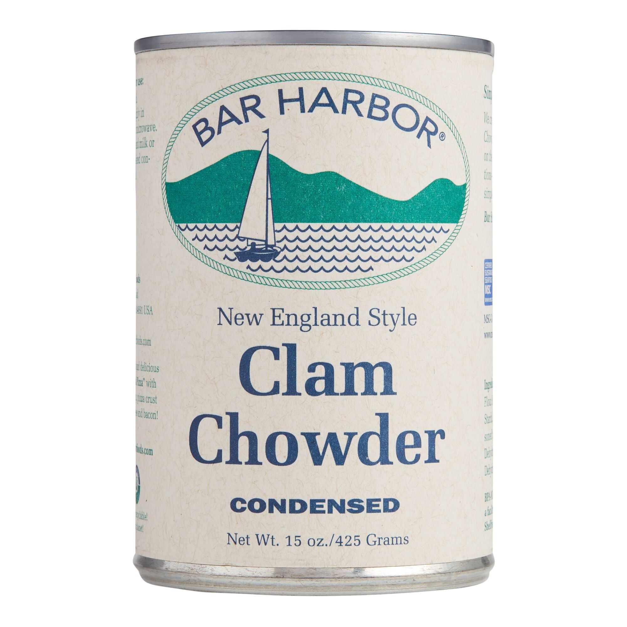Bar Harbor New England Style Clam Chowder 15 oz. 2ea Pack of 4 - Walmart.com
