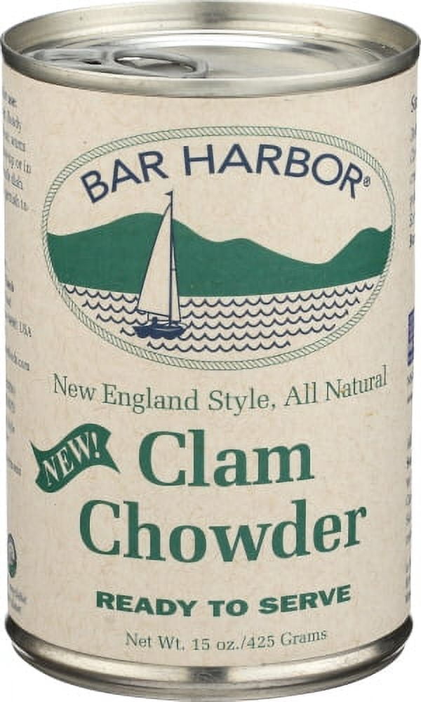 Bar Harbor Healthy New England Style Clam Chowder Soup, Ready To Serve ...