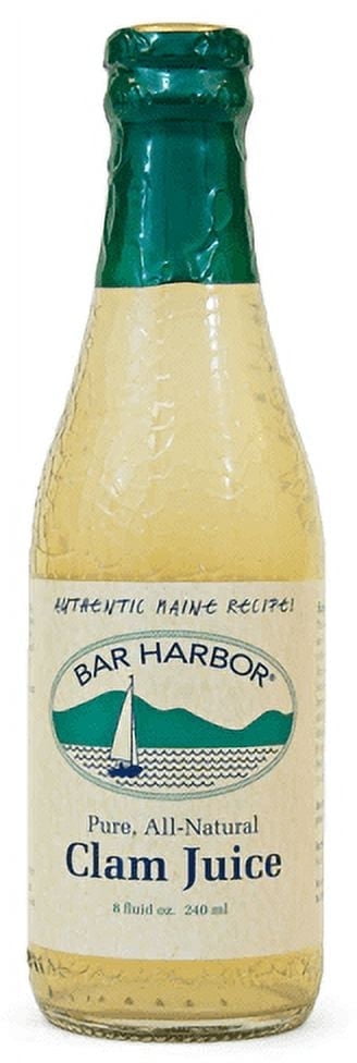 Bar Harbor Pure All Natural Clam Juice 8 fl oz Pack of 4 - Walmart.com