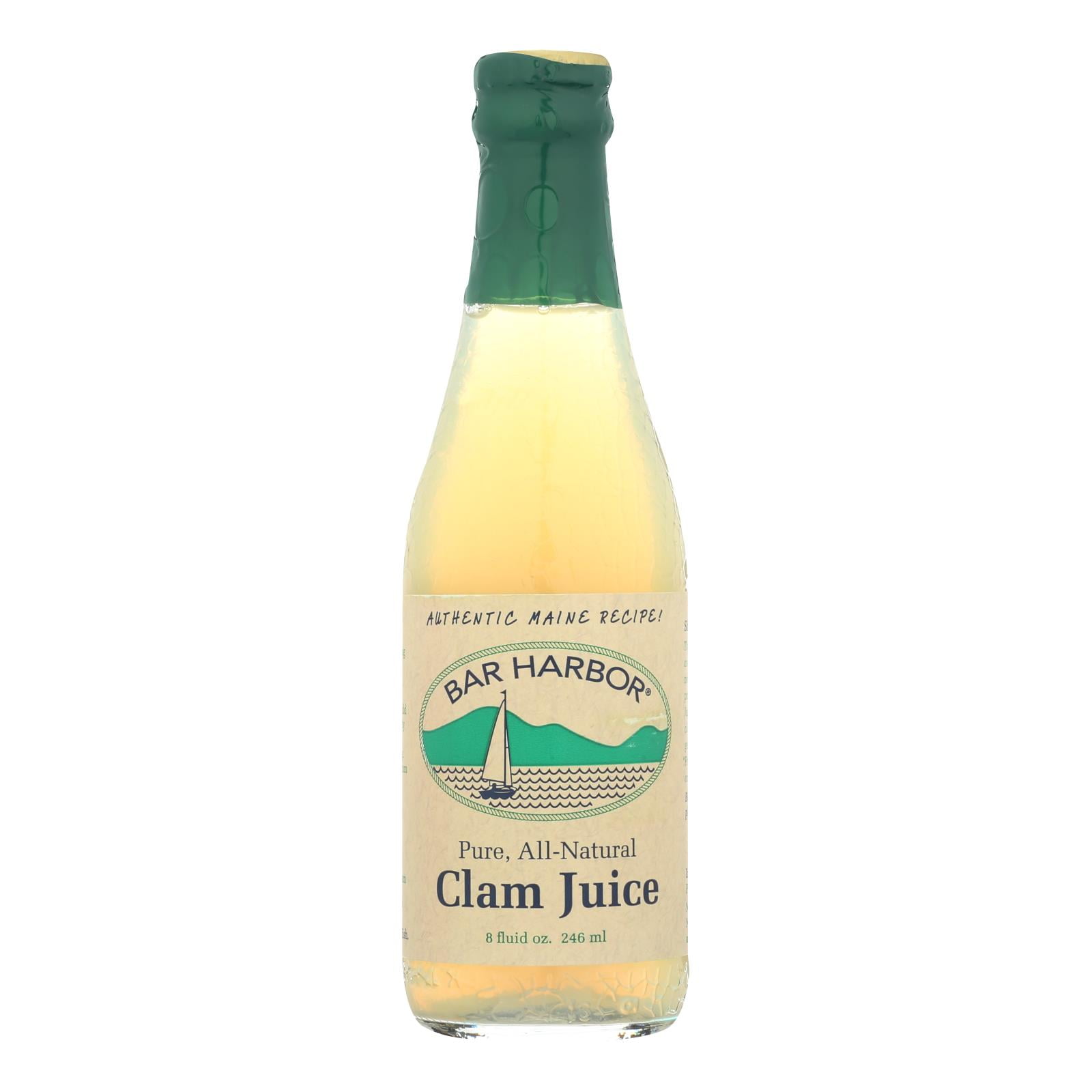Bar Harbor Pure All Natural Clam Juice 8 fl oz Pack of 3 - Walmart.com