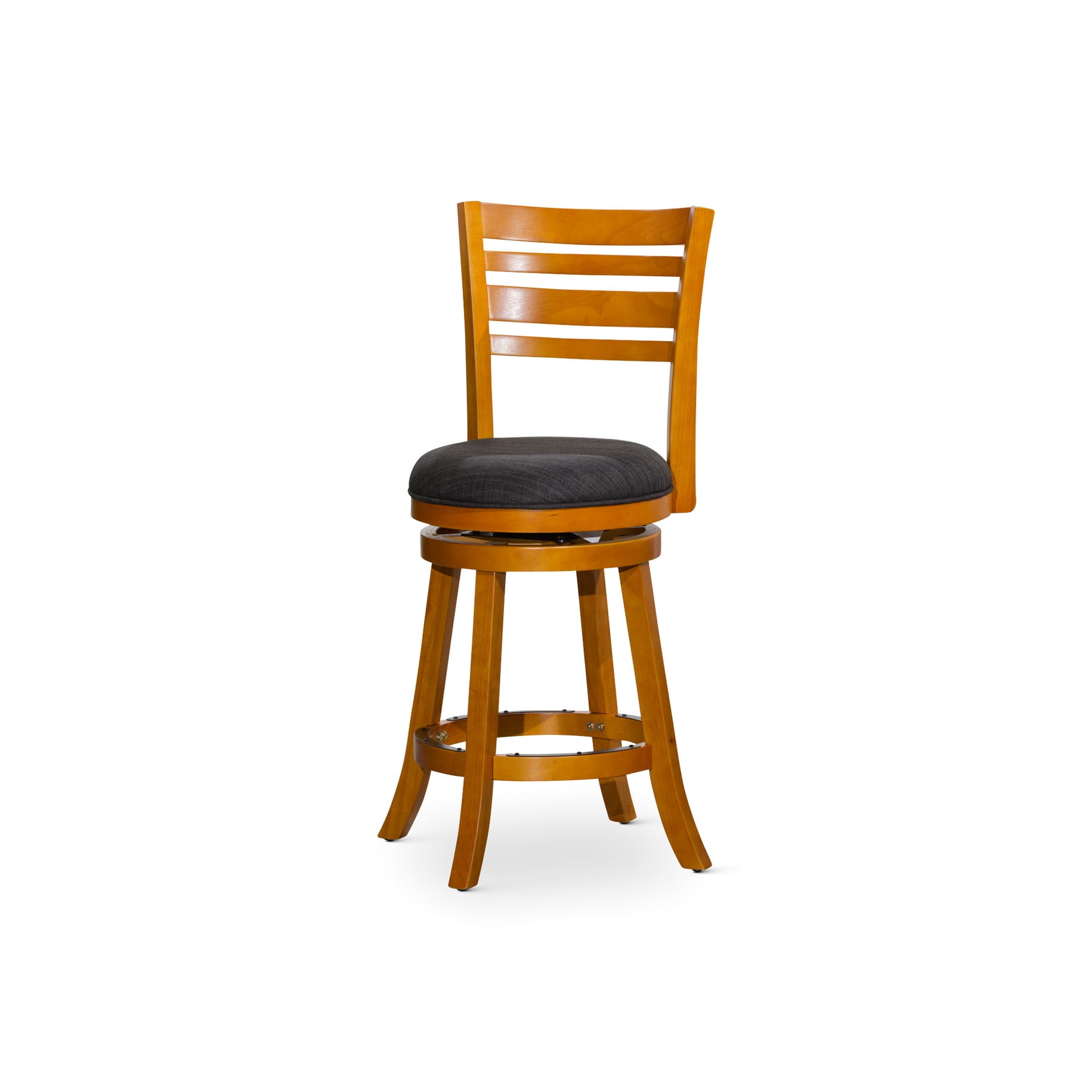 Bar Height Slat Back Swivel Stool | Beautifies Bar Interiors | High ...