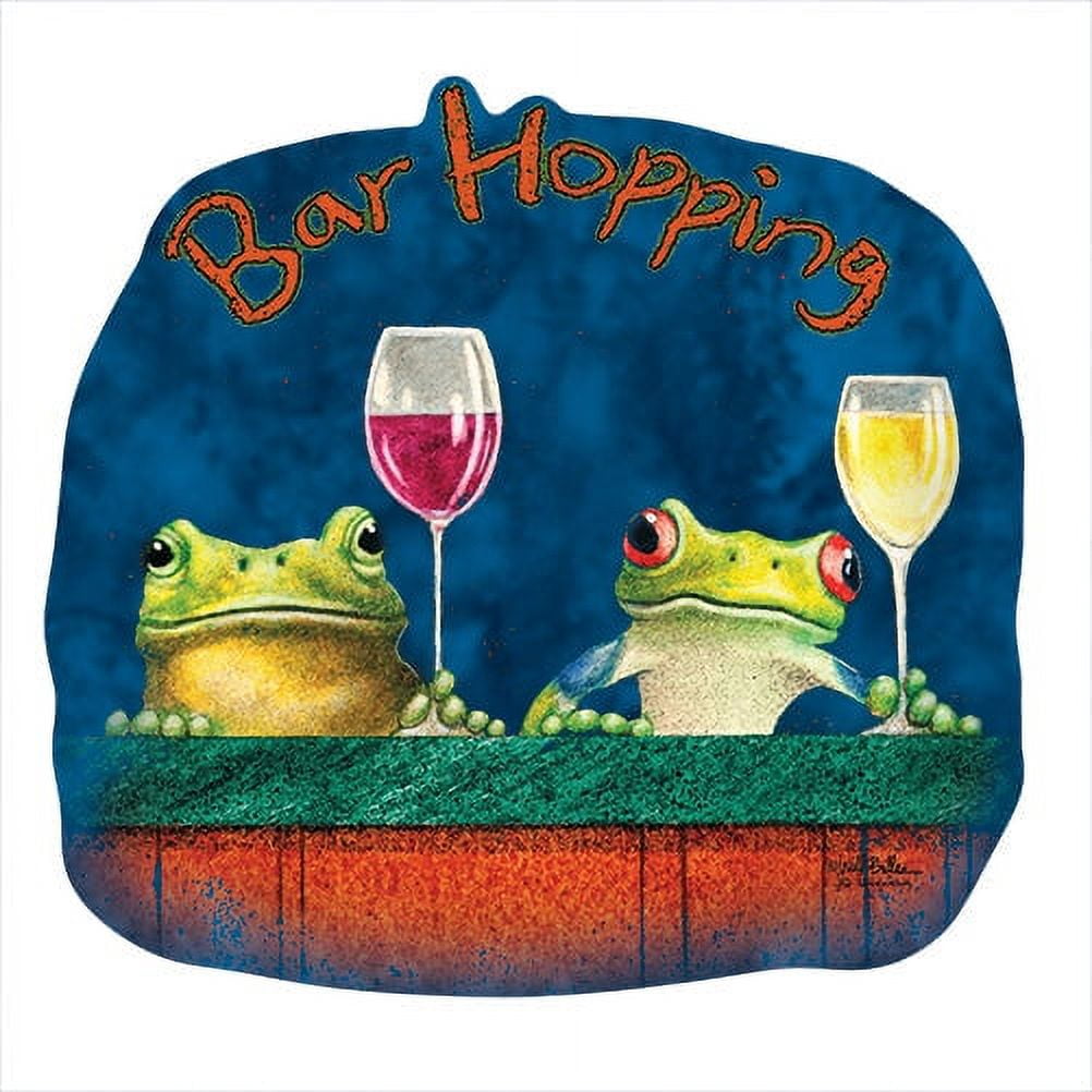 Bar Hopping Novelty Sign | Indoor/Outdoor | Funny Home Décor for ...