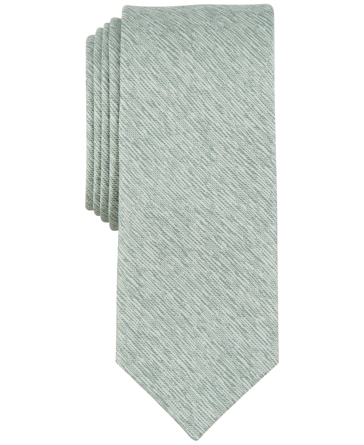Bar III Men's Abalone Textured Tie Sage - Walmart.com