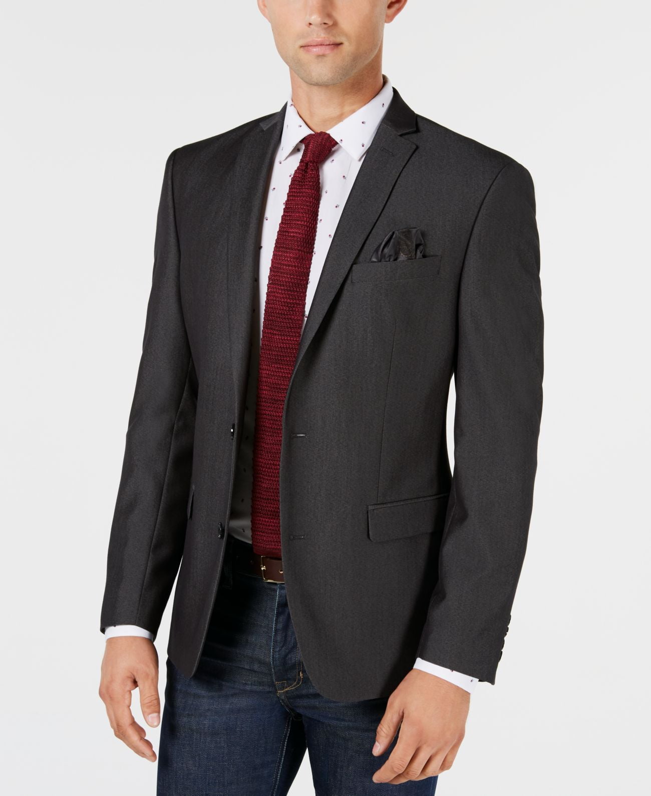 Bar III Men’s Slim-Fit Active Stretch Twill Sport Coat - Walmart.com
