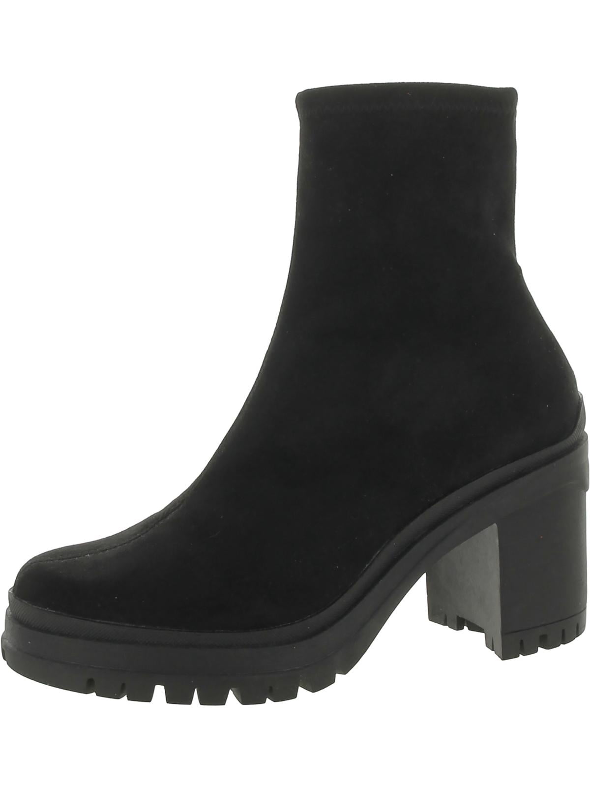 Bar III Womens Fallun Faux Suede Side Zip Ankle Boots - Walmart.com