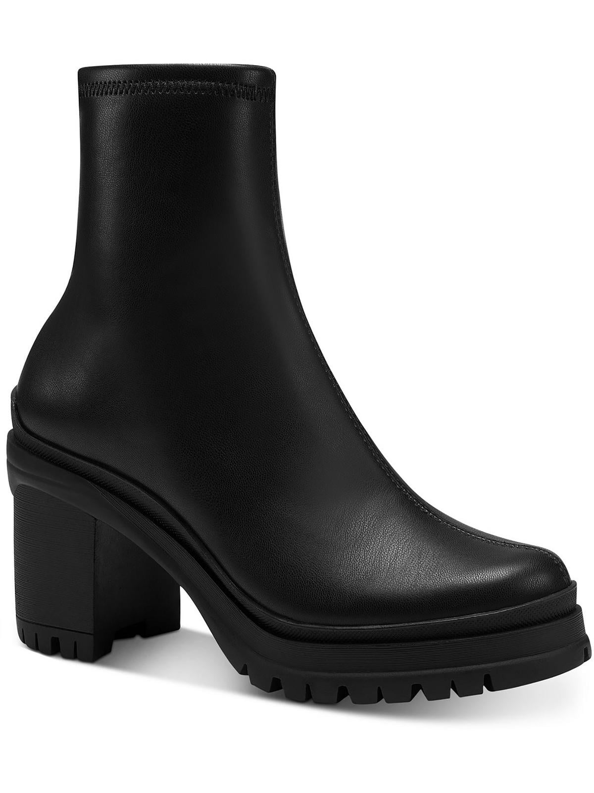 Bar III Womens Fallun Faux Suede Side Zip Ankle Boots - Walmart.com