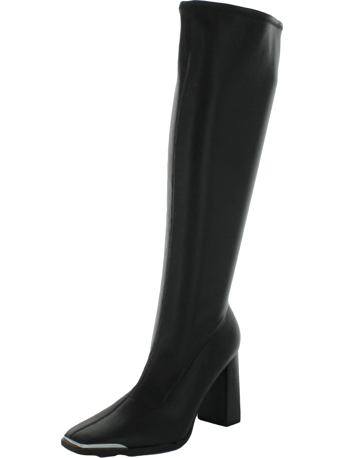 Bar III Womens Haydin Zipper Leather Knee-High Boots - Walmart.com