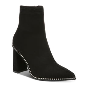 Bar III Womens Briget Microsuede Front Zipper Booties - Walmart.com