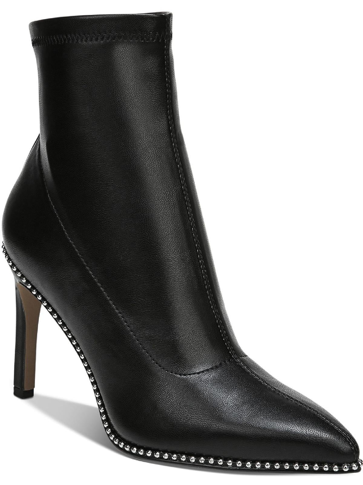 Bar III Womens Melanay Leather Embellished Booties - Walmart.com