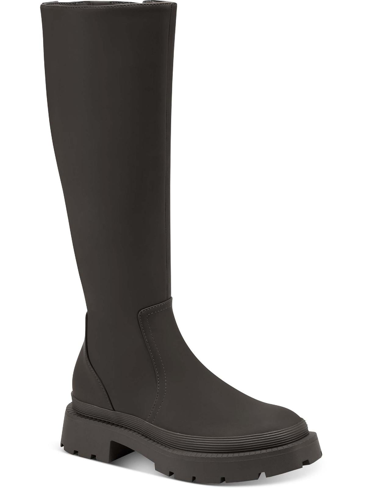 Bar III Womens Twyla Rubber Tall Knee-High Boots - Walmart.com