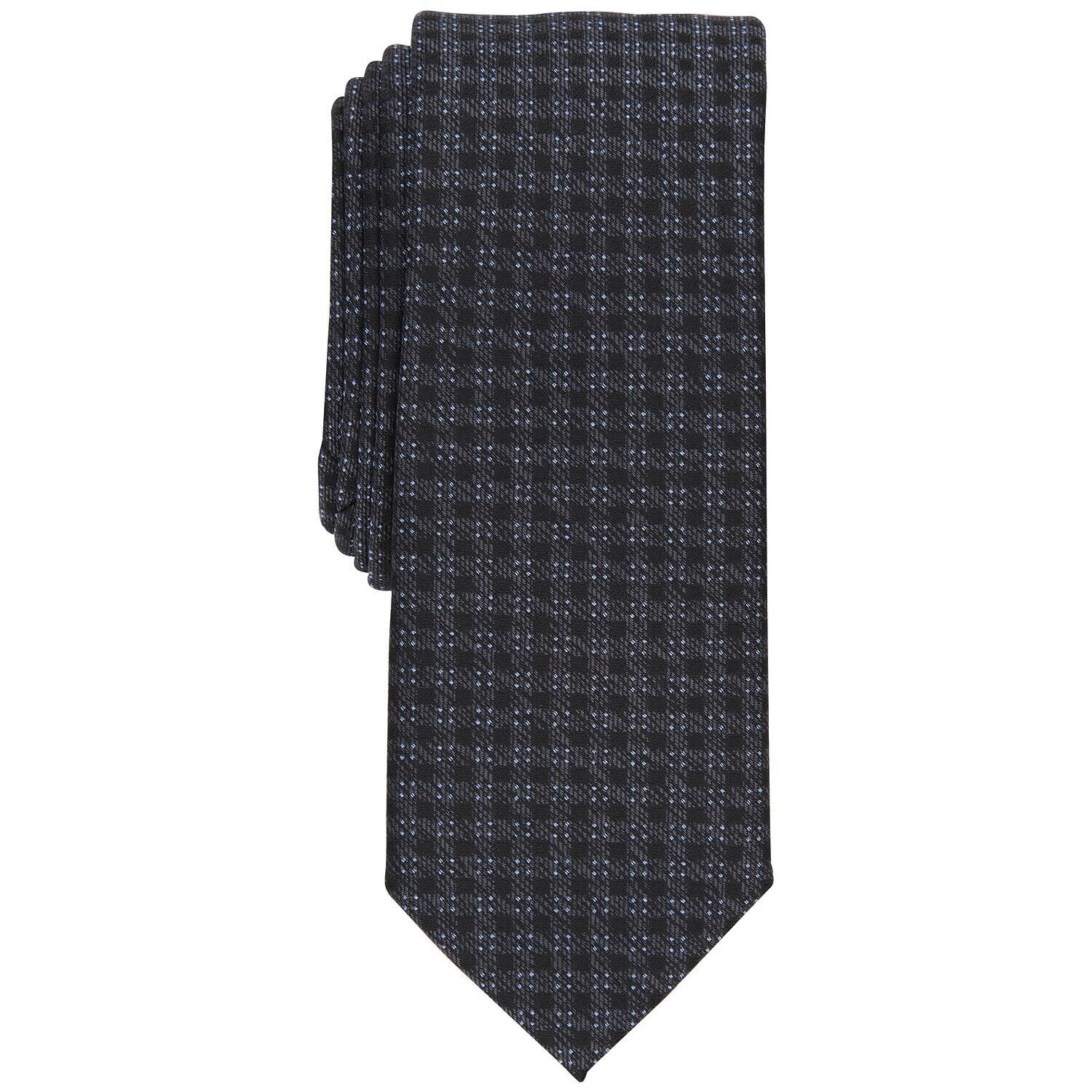 Bar Iii Men's Micro Melange Neat Tie Black Necktie - Walmart.com