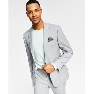 Bar Iii Mens Skinny fit Suit Jacket Blazer 36 R Light Grey - Walmart.com