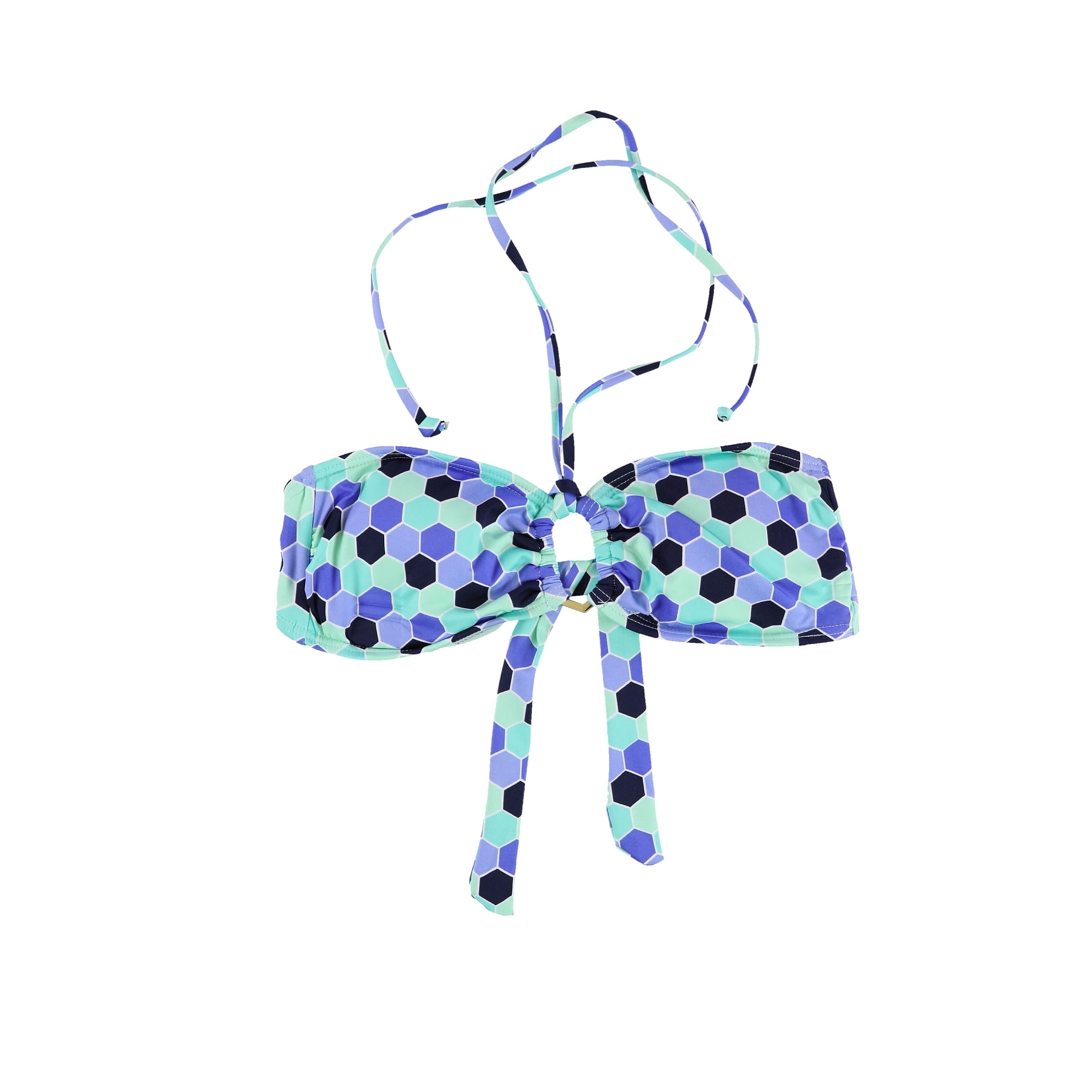 Bar Iii Womens Hexagon Wild Bikini Swim Top - Walmart.com