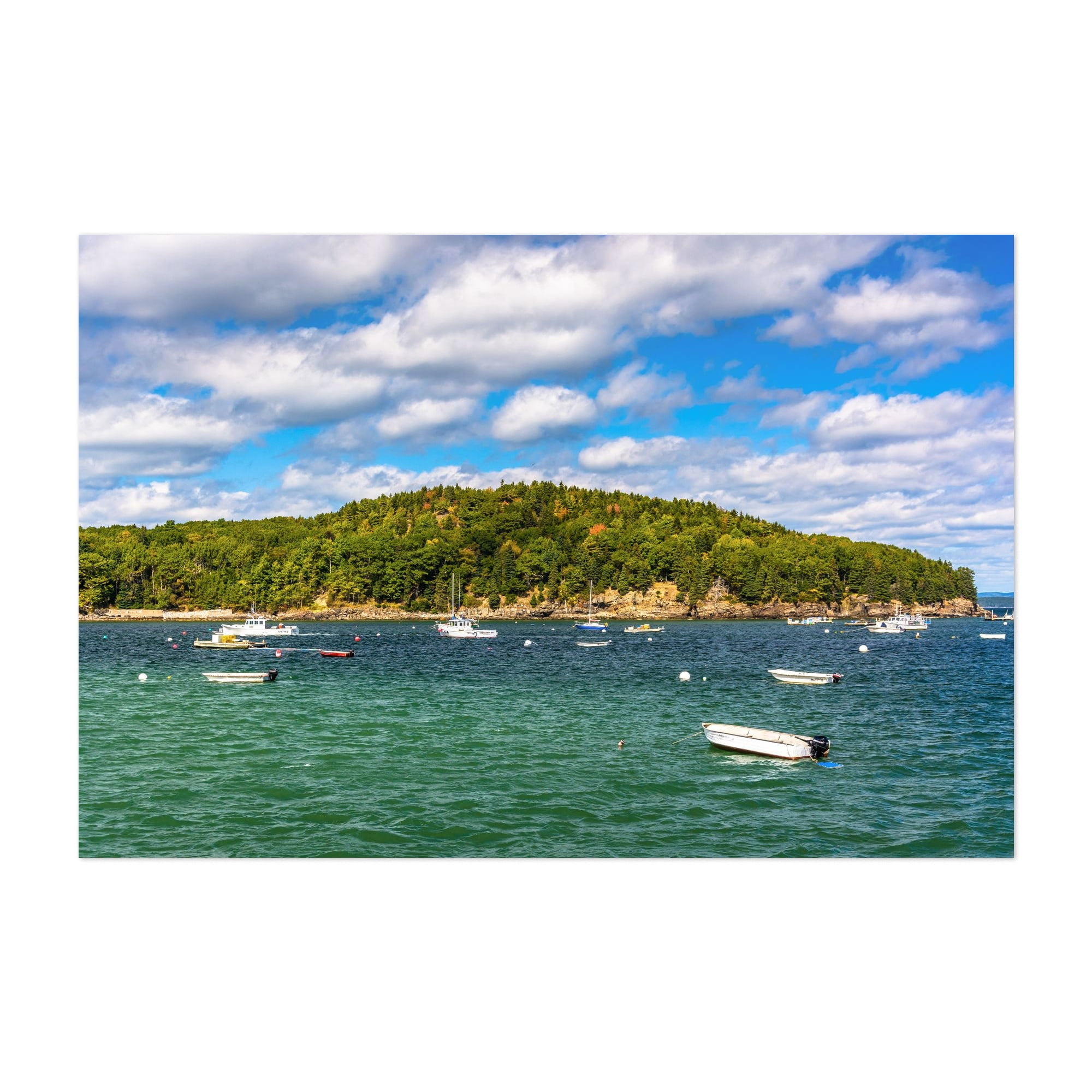 Bar Island 02 - Bar Harbor Maine Photography Harbor Boat Ocean Coast ...