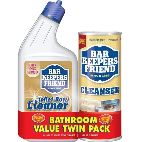 Bar Keeper's Friend Quick Foaming Toilet Bowl & Multi-Purpose Rust ...