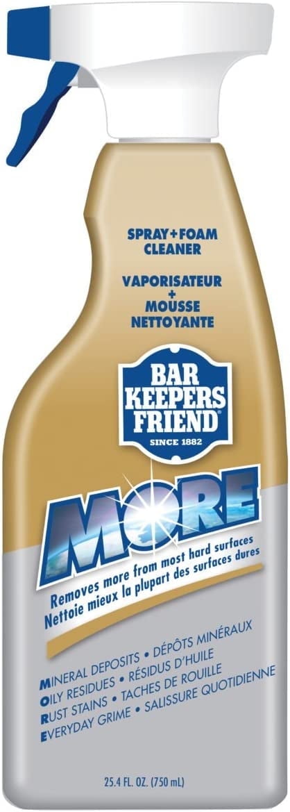 Bar Keepers Friend Multipurpose Spray Foam Cleanser, Rust Stain Remover ...