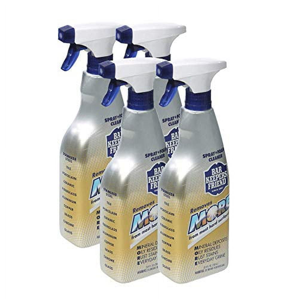 Bar Keepers Friend MORE Spray Foam, 25.4 oz, Multipurpose Cleanser and ...