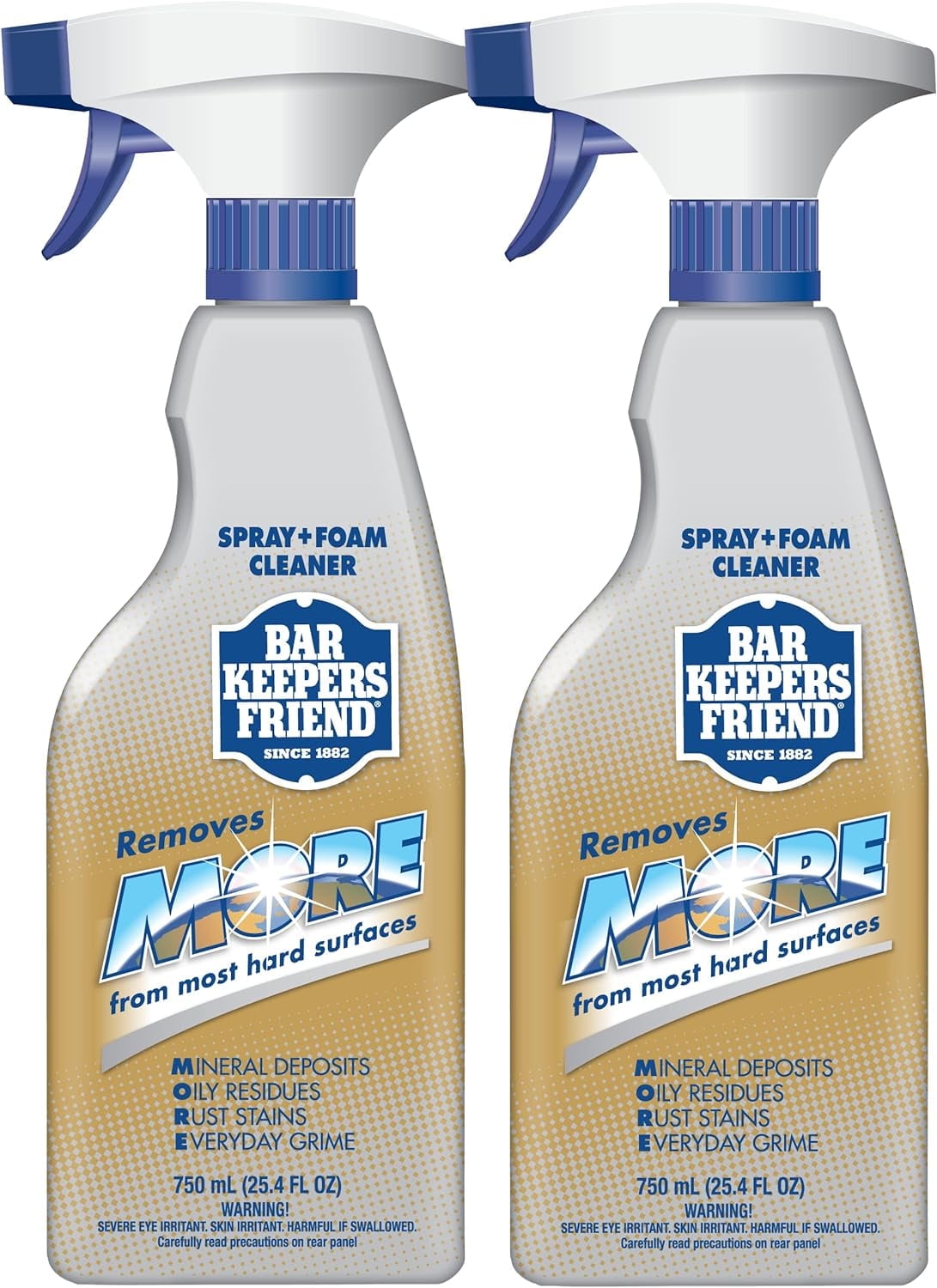 Bar Keepers Friend More Multipurpose Cleaner Spray - Stain & Rust ...