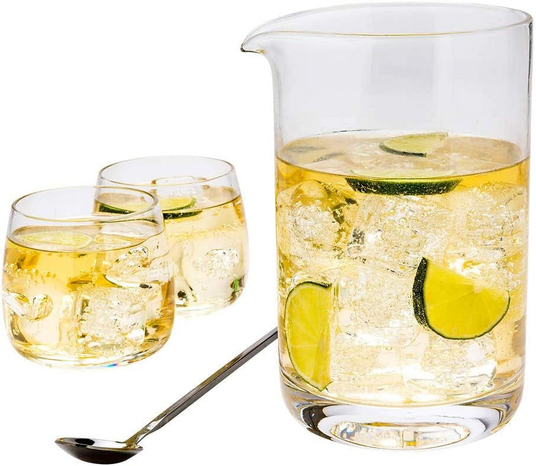 Bar Lux 30 Ounce Cocktail Mixing Glass 1 Hand Blown Cocktail Stirring ...