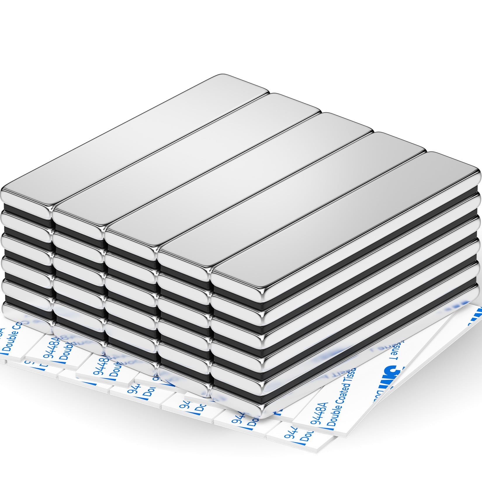 Bar Magnet, Rare Earth Magnets, Neodymium Bar Magnets with Double-Sided ...