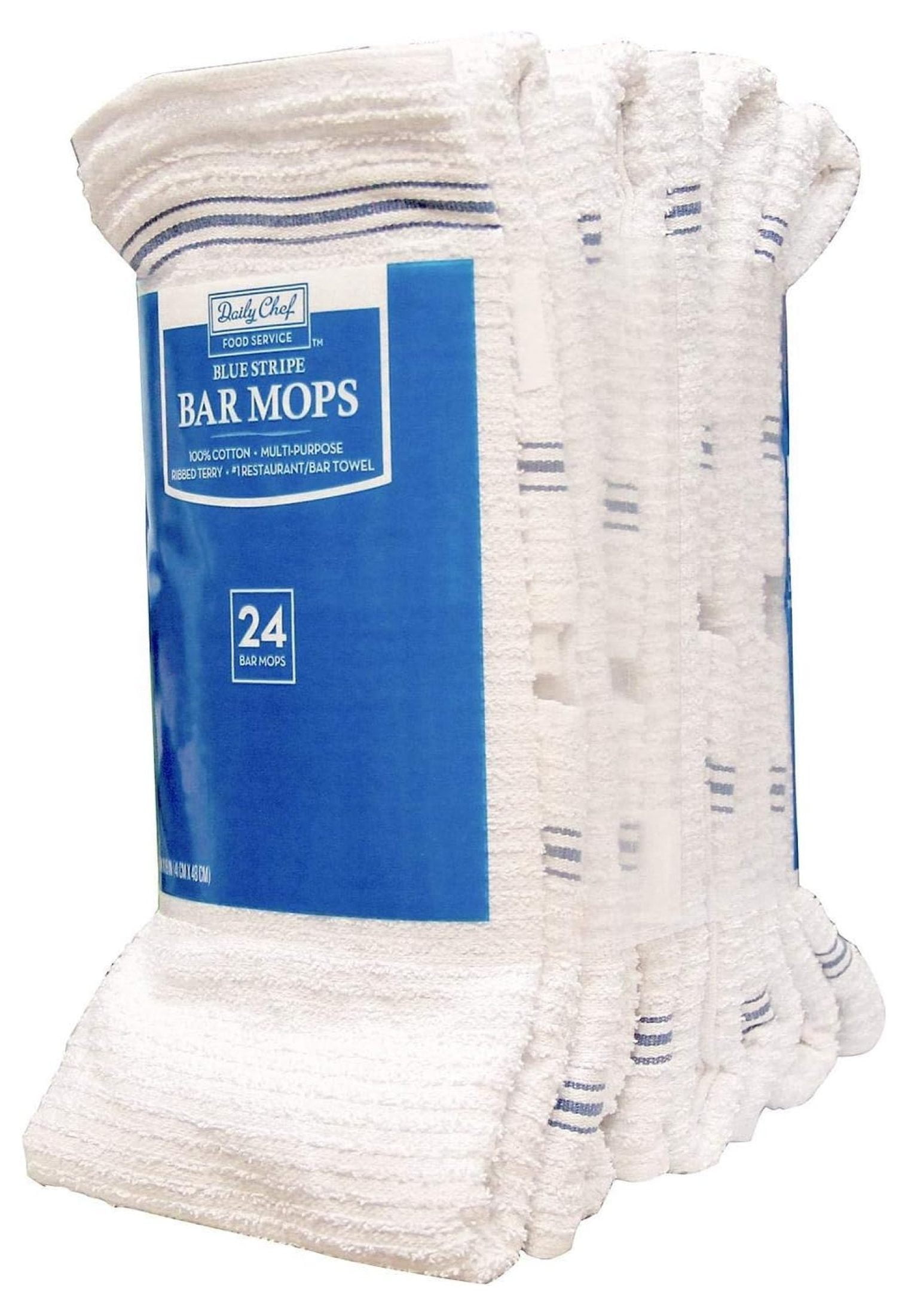 Bar Mops - 16" x 19" - 24 Count (2 Pack) - Walmart.com