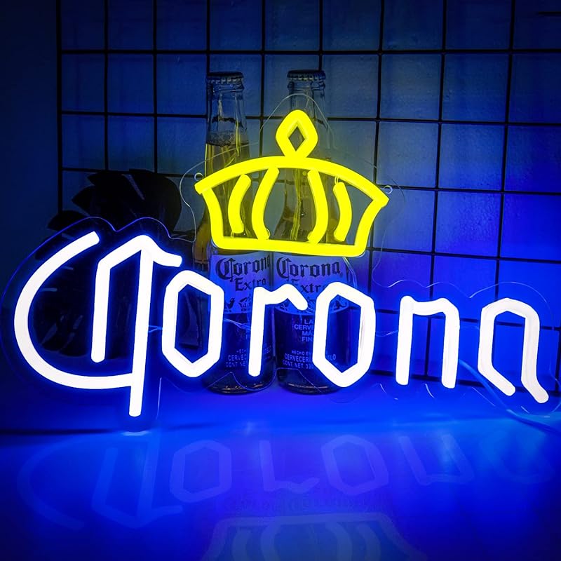 Bar Neon Sign for Wall Decor,Premium Acrylic Beer Brand LED Light Sign ...