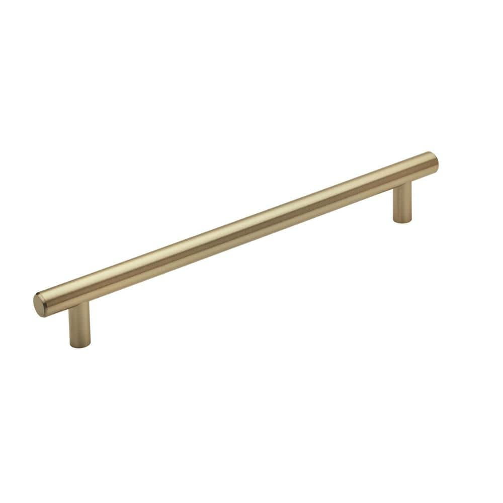 Bar Pulls 12 in. (305mm) Modern Golden Champagne Bar Appliance Pull - Walmart.com