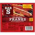 Bar S Classic Fully Cooked Franks, 8 Count, 12oz (Refrigerated ...
