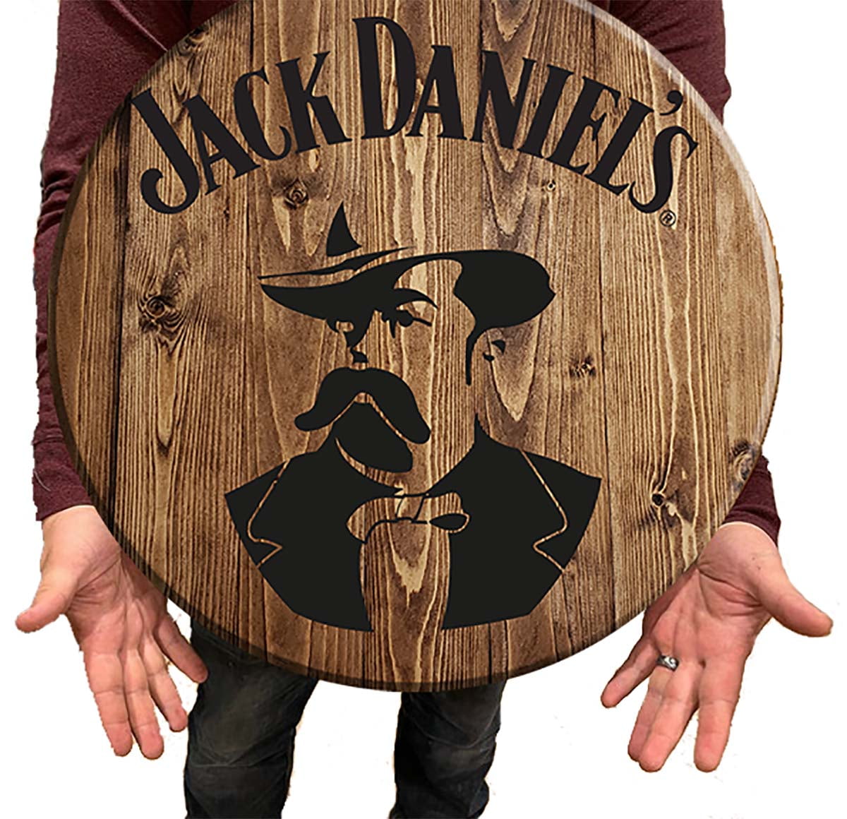 Bar Sign Old Jack Drinking Founders Mark Inspired by Whiskey Barrel 18 ...