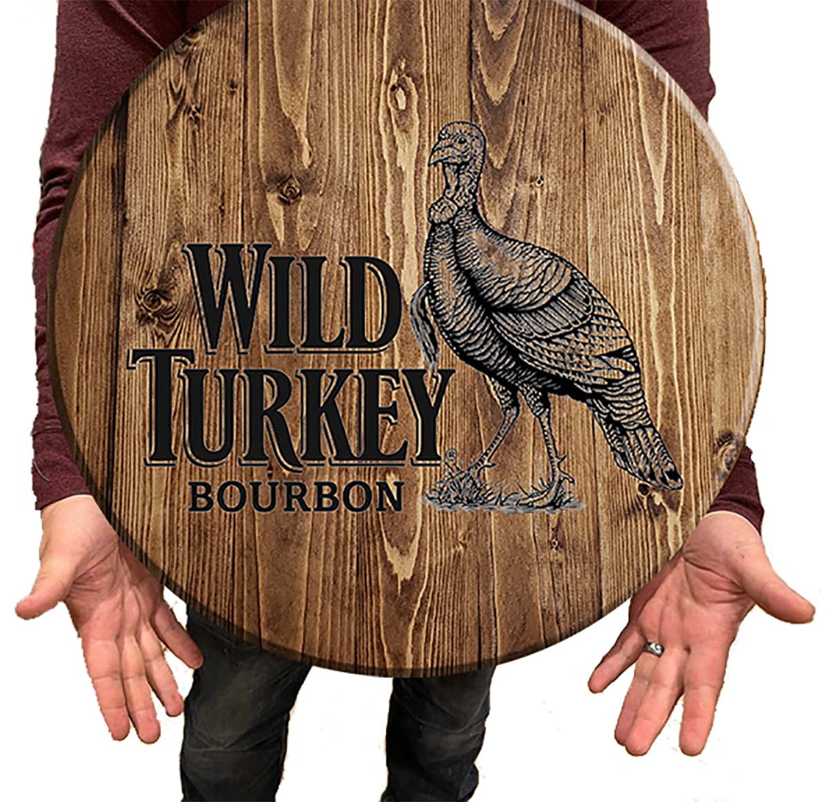 Bar Sign Turkey Kick'n Chicken Bourbon Inspired by Whiskey Barrel 18 ...