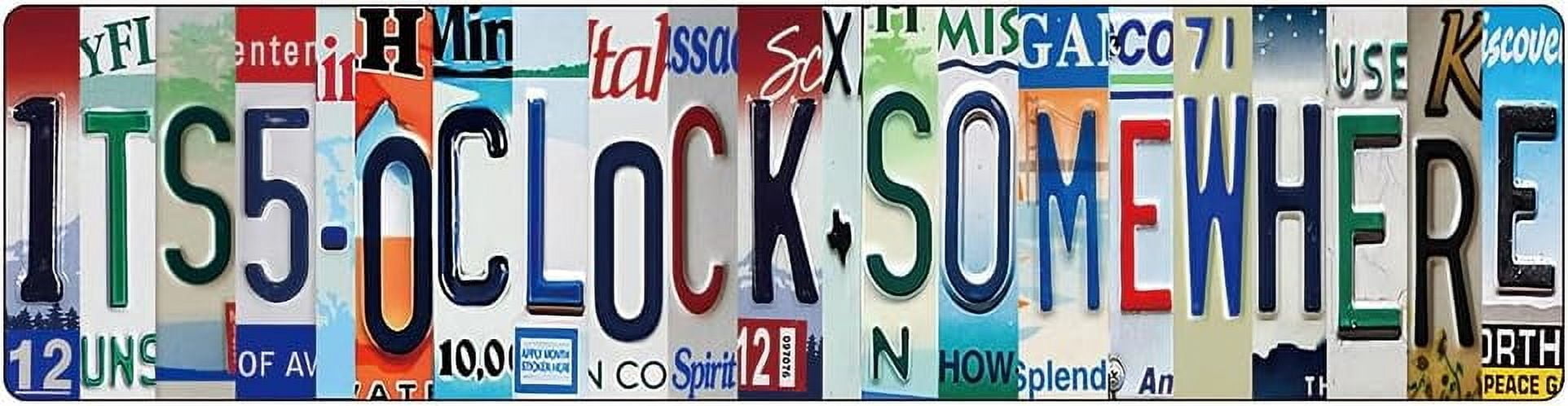 Bar Signs For Home Bar Decor Its Metal Signs 8x12 Inch - Walmart.com