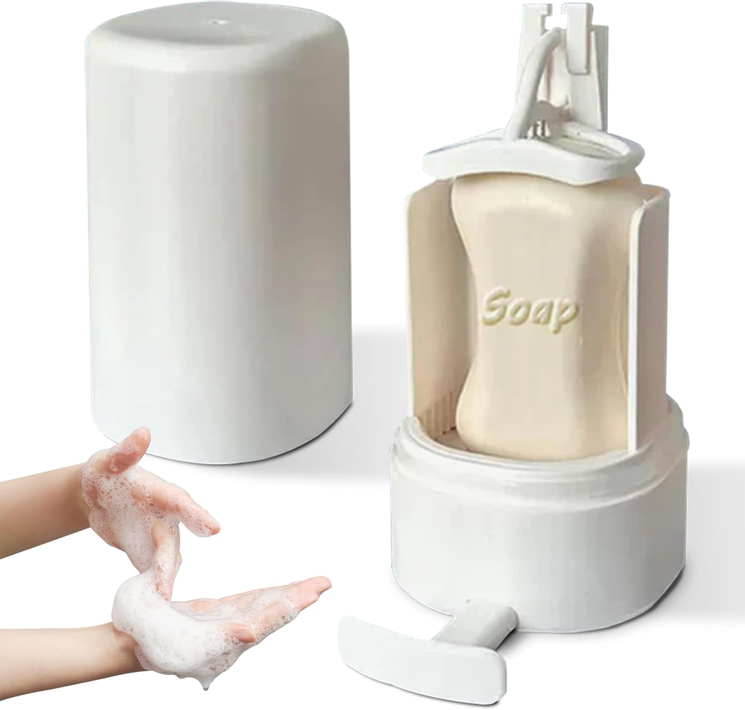 Bar Soap Dispenser - Soap Grind Pro Soap Grinding Box, Kitchen Bar Soap ...